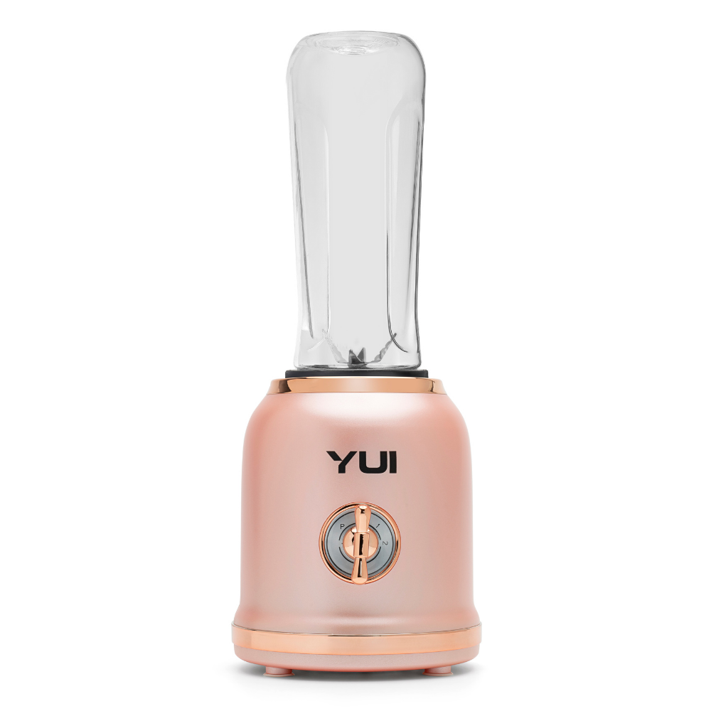 Yui M18 3'ü 1 Arada Retro Smoothie Blender Seti Pembe - Yui