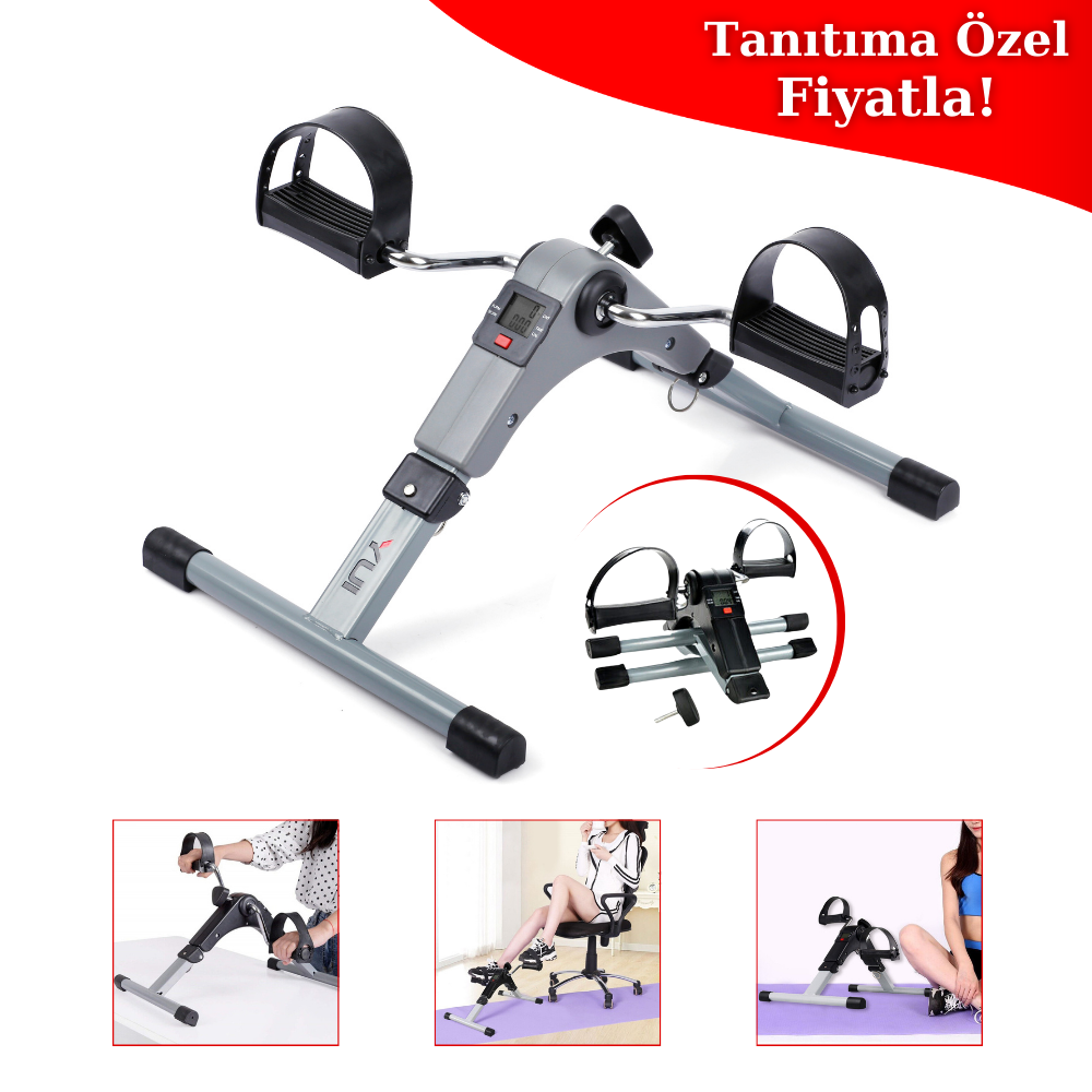 Yui Mini Portatif El Ve Ayak Egzersiz Kondisyon Bisikleti - Yui